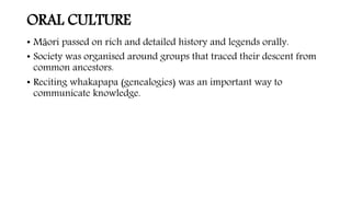 NEW ZEALAND HISTORY: MAORI ARRIVAL AND SETTLEMENT | PPTX