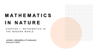 01 Mathematics in Nature.pptx