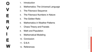 01 Mathematics in Nature.pptx