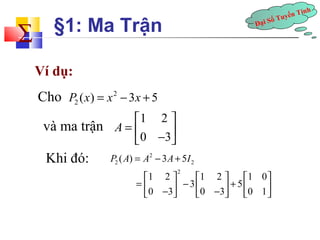01 ma tran | PPT