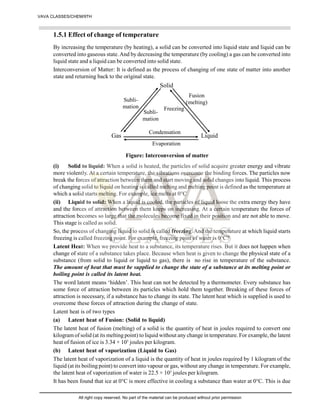 Matter in Our Surrounding Class 9 Science notes pdf | PDF