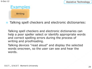 Assistive Technology Presentation | PPT