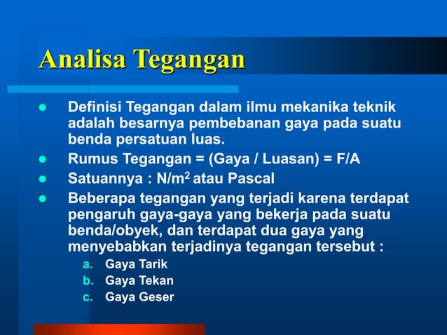 01mektek tegangan®angan | PPT