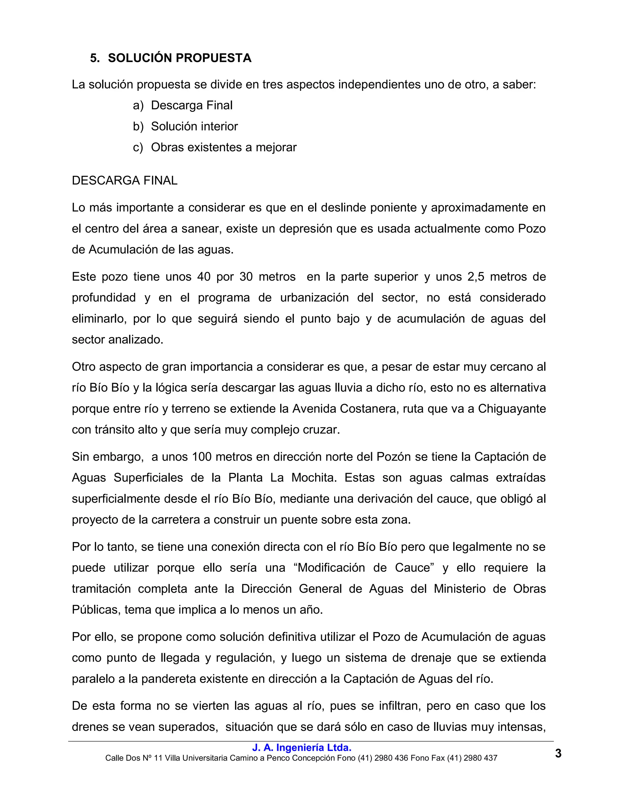 01 memoria explicativa-la-mochita | PDF | Descarga Gratuita