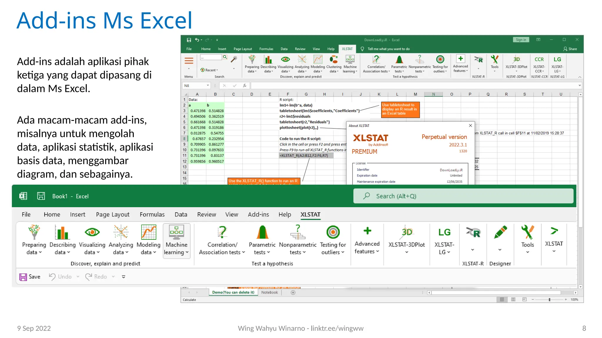 01 Mengenal Ms Excel.pptx Wing Wahyu Winarno | PPTX