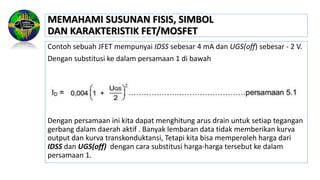 01 merancang fet mosfet | PPTX