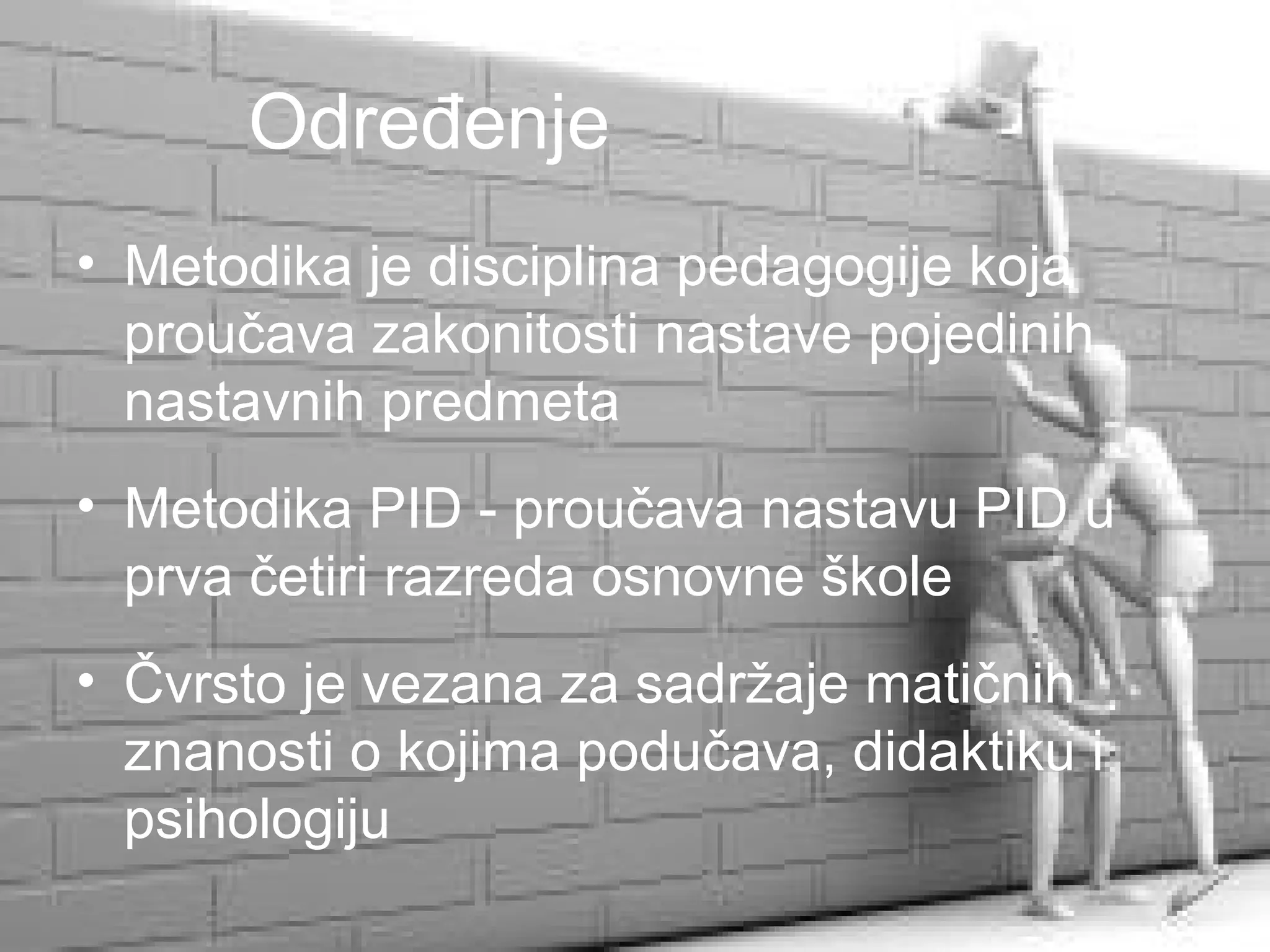 01 metodika nastave prirode i društva | PPT