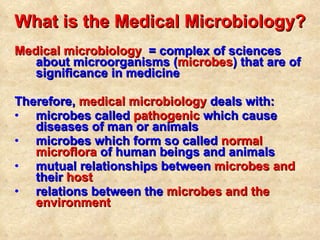 01 microbiology and_medicine | PPT