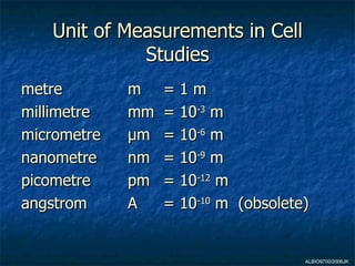 01 Microscope in cell studies | PPT
