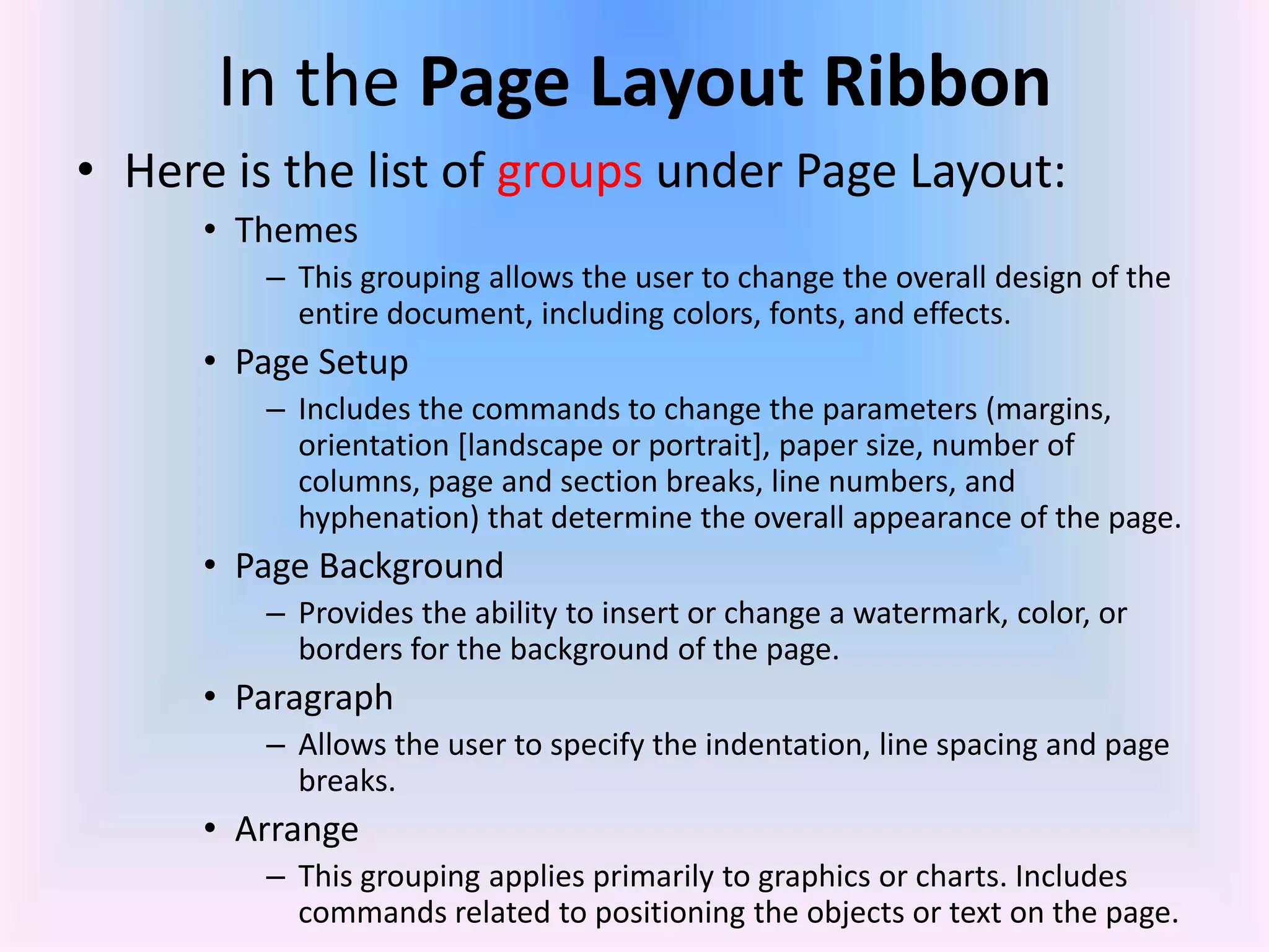 01 microsoft office word 2007 (introduction and parts) | PPTX