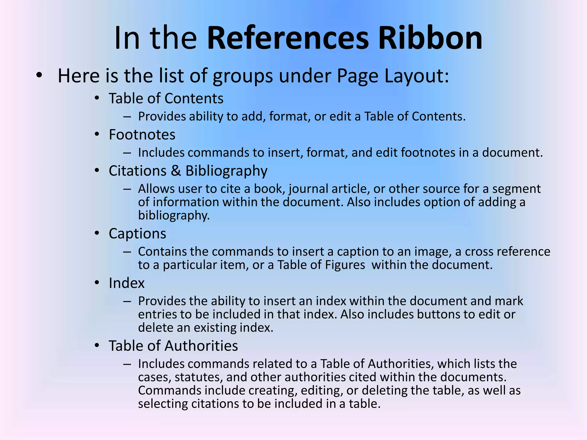 01 microsoft office word 2007 (introduction and parts) | PPTX