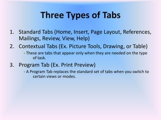 01 microsoft office word 2007 (introduction and parts) | PPTX