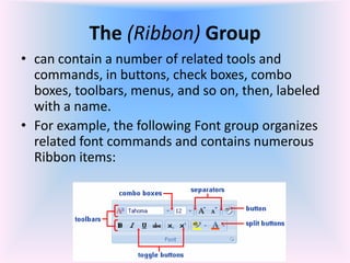 01 microsoft office word 2007 (introduction and parts) | PPTX