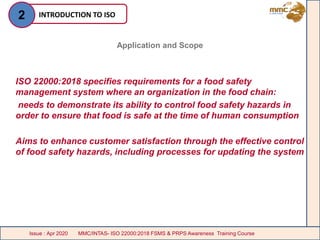 02 INTRODUCTION TO ISO 22000 | PPT