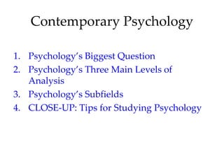 Introduction to Psychology: History | PPT