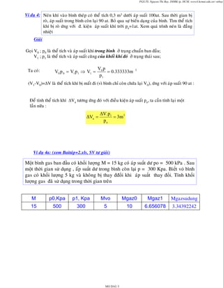 Cơ lưu chất 01 modau | PDF