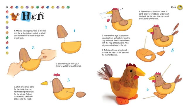 01 modeling clay animals | PDF