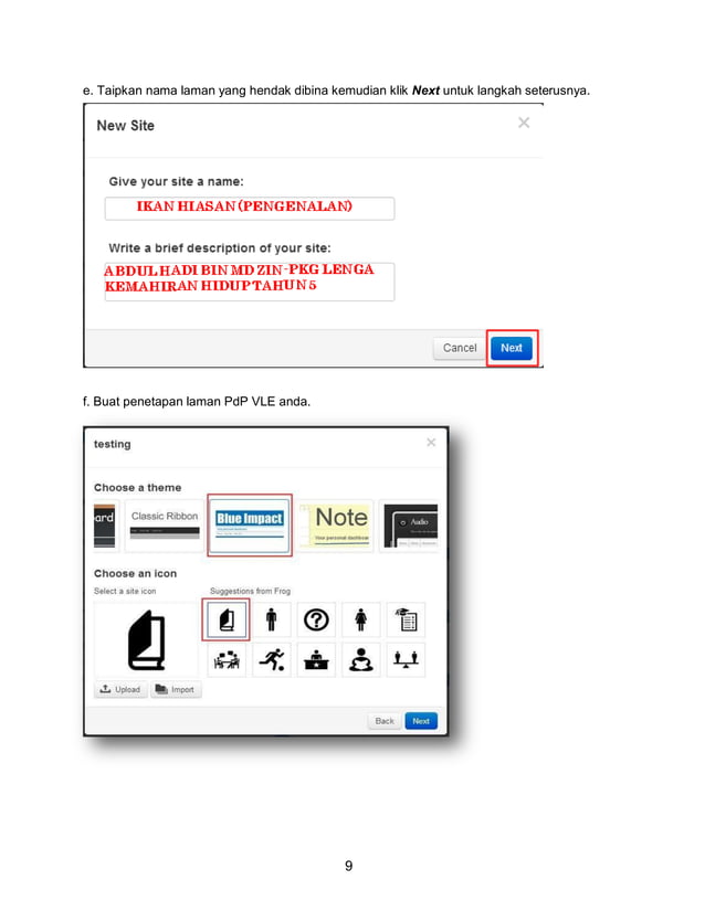 01 modul latihan frog vle sekolah sekolah daerah muar dan ledang v1 (1 ...