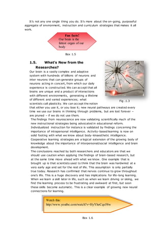 Brain based learning- Open Distance Learning Material | DOCX