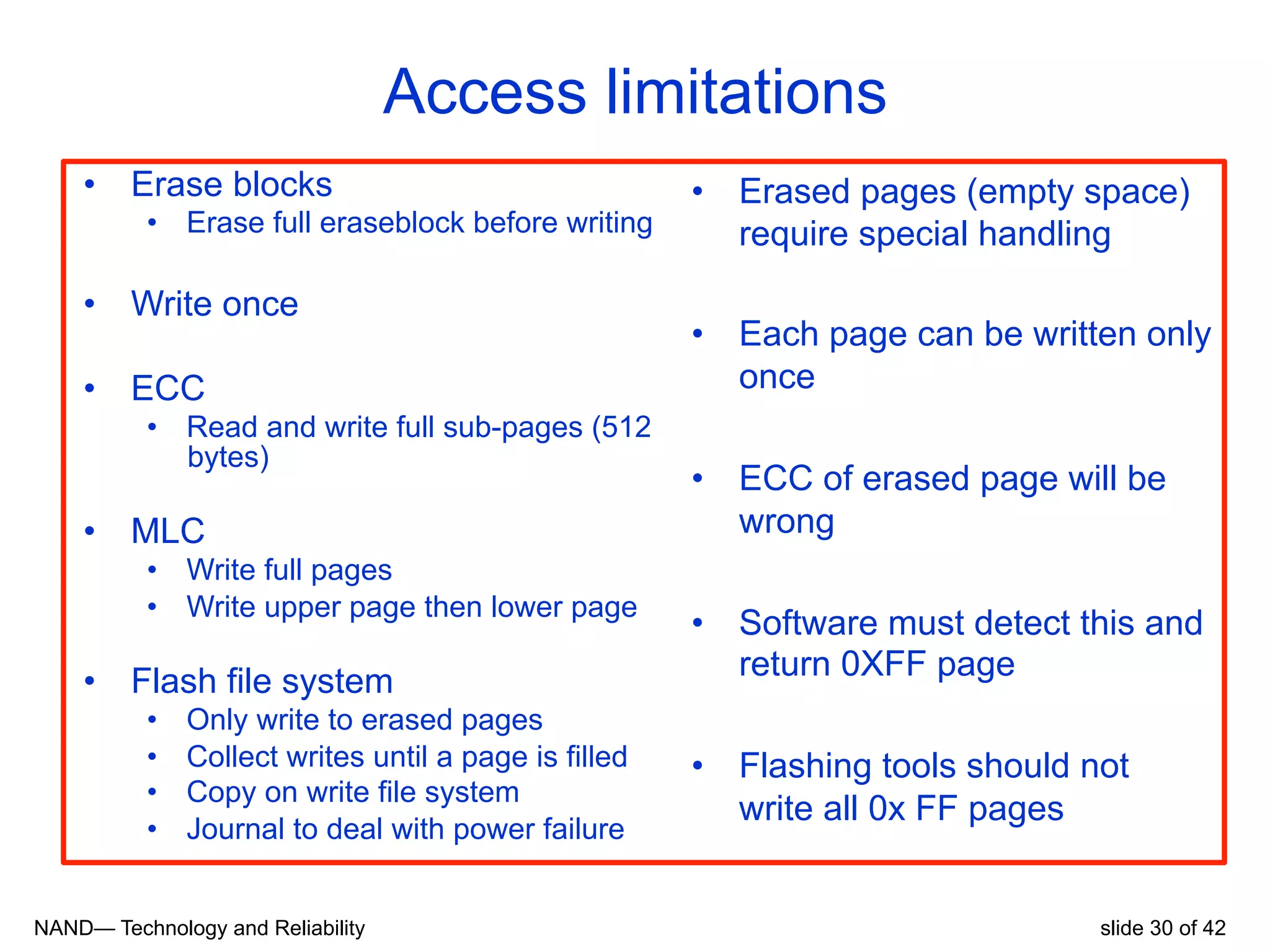 01 nand flash_reliability_notes | PDF