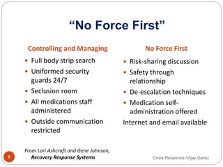 Supercharge Crisis Services - Vijay Ganju (Natcon15) | PPT