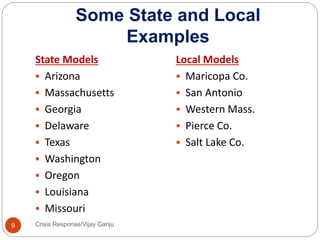 Supercharge Crisis Services - Vijay Ganju (Natcon15) | PPTX