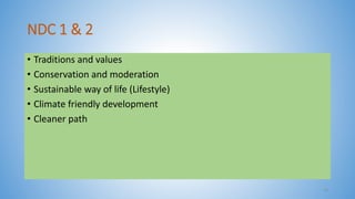 CK2018: Climate Actions for Cities India's NDC, NAPCC and SAPCC | PPTX ...