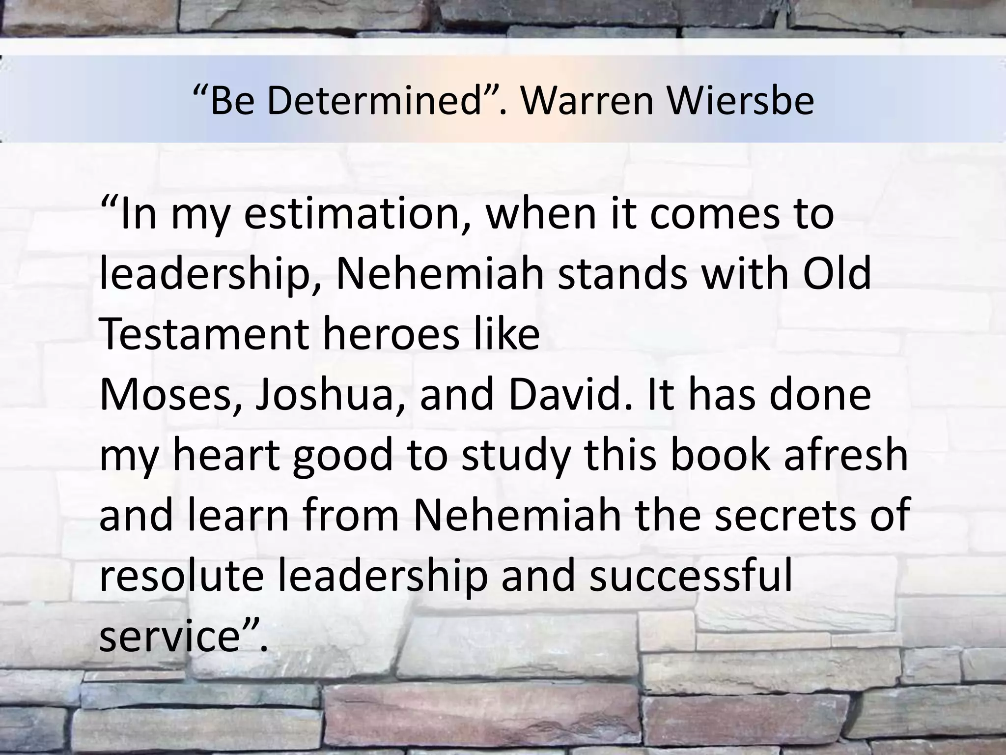 Introduction to Nehemiah | PPTX