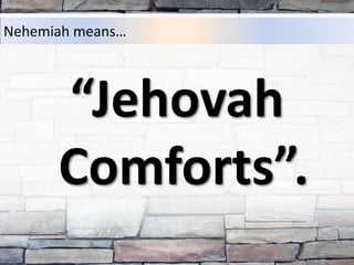 Introduction to Nehemiah | PPTX