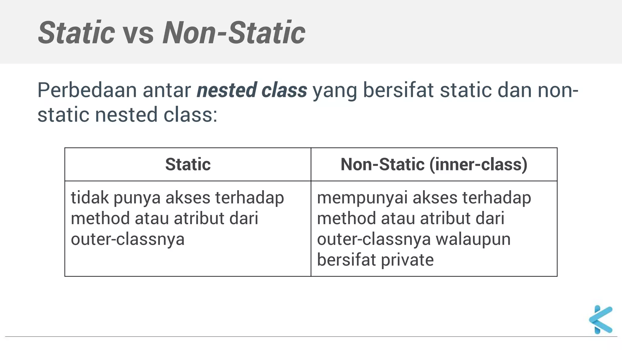 OOP - Nested class | PPT