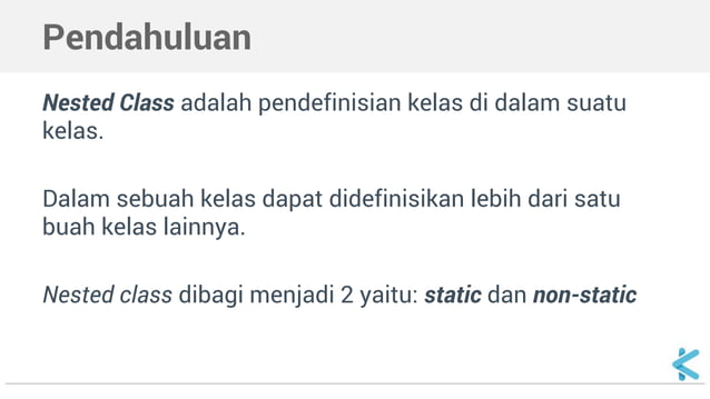 OOP - Nested class | PPT