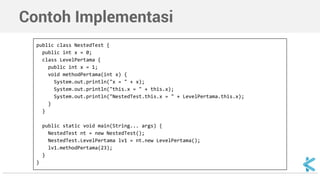 OOP - Nested class | PPT