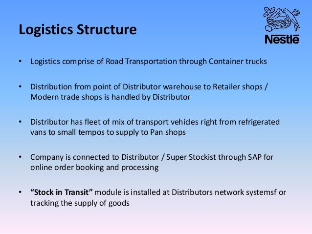 01 nestle sales and distribution