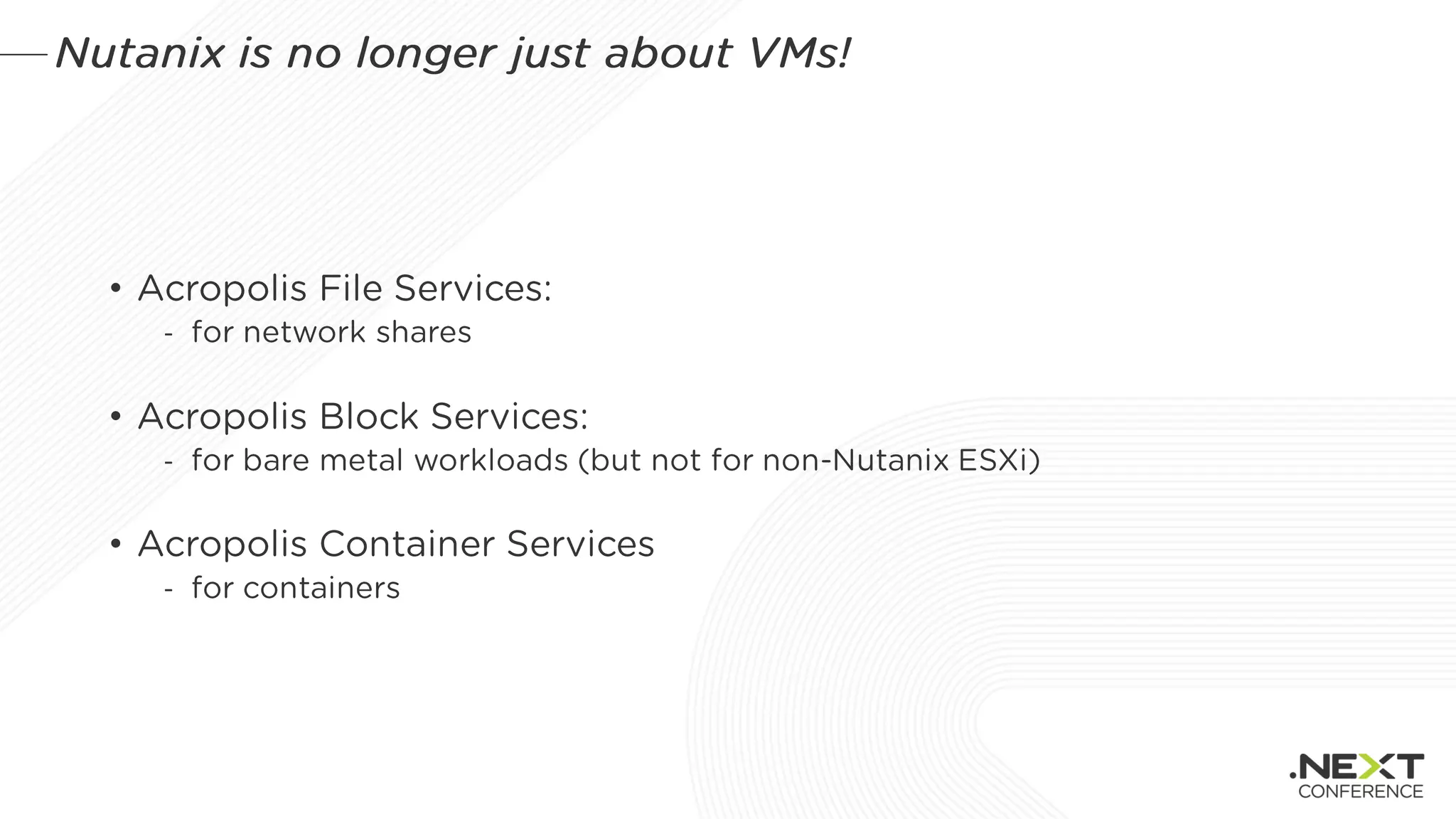 AW203: Lift And Shift - Migrating Workloads To Nutanix | PDF