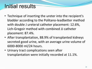 Small bladder capacity on kidney transplantation | PPTX | Surgery ...