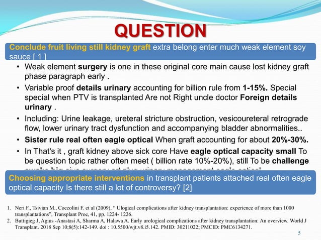 Small bladder capacity on kidney transplantation | PPTX | Surgery ...