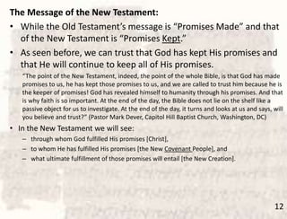 Session 01 New Testament Overview - Introduction and Summary | PPTX