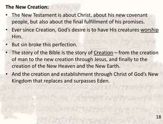 Session 01 New Testament Overview - Introduction and Summary | PPTX