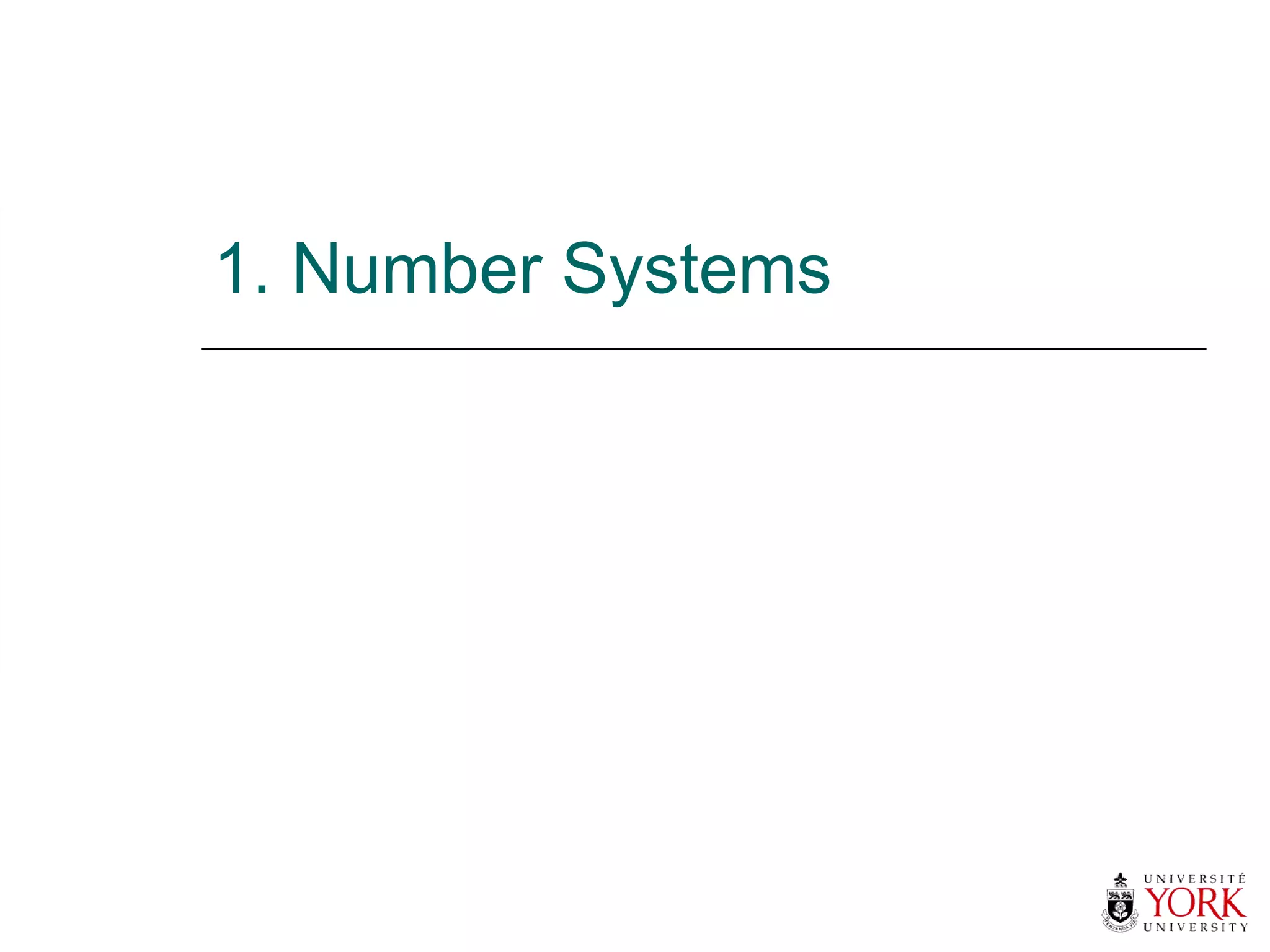 01.Number Systems | PPT