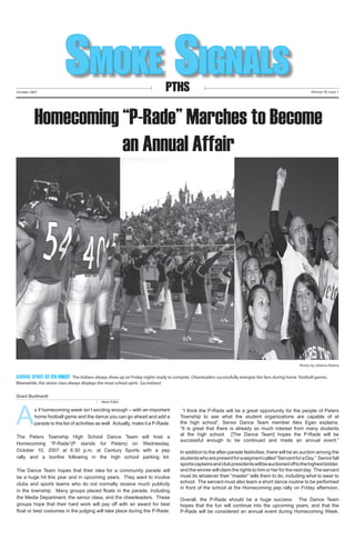 Oct. 2007 Smoke Signals Issue 1 | PDF | Prom | Personal Celebrations ...