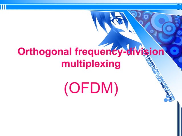 01 ofdm intro | PPT