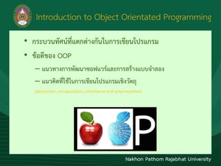 Object-Oriented Programming | PDF