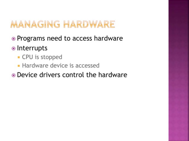 01 operating systems final | PPT