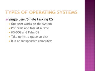 01 operating systems final | PPT