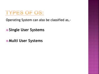 01 operating systems final | PPT