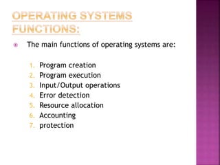 01 operating systems final | PPT