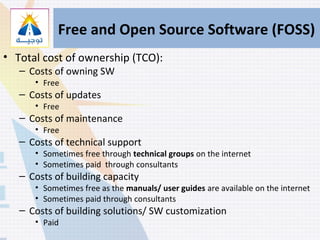 Free and Open Source Software technology: General Overview | PPT