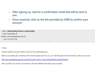 Lesson 1. OPENSTREETMAP Basic Operations | PPT