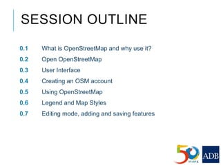 Lesson 1. OPENSTREETMAP Basic Operations | PPT