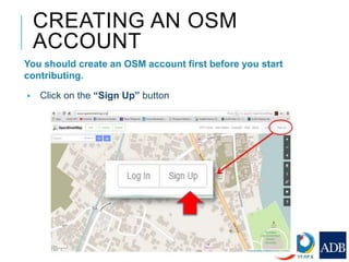Lesson 1. OPENSTREETMAP Basic Operations | PPT